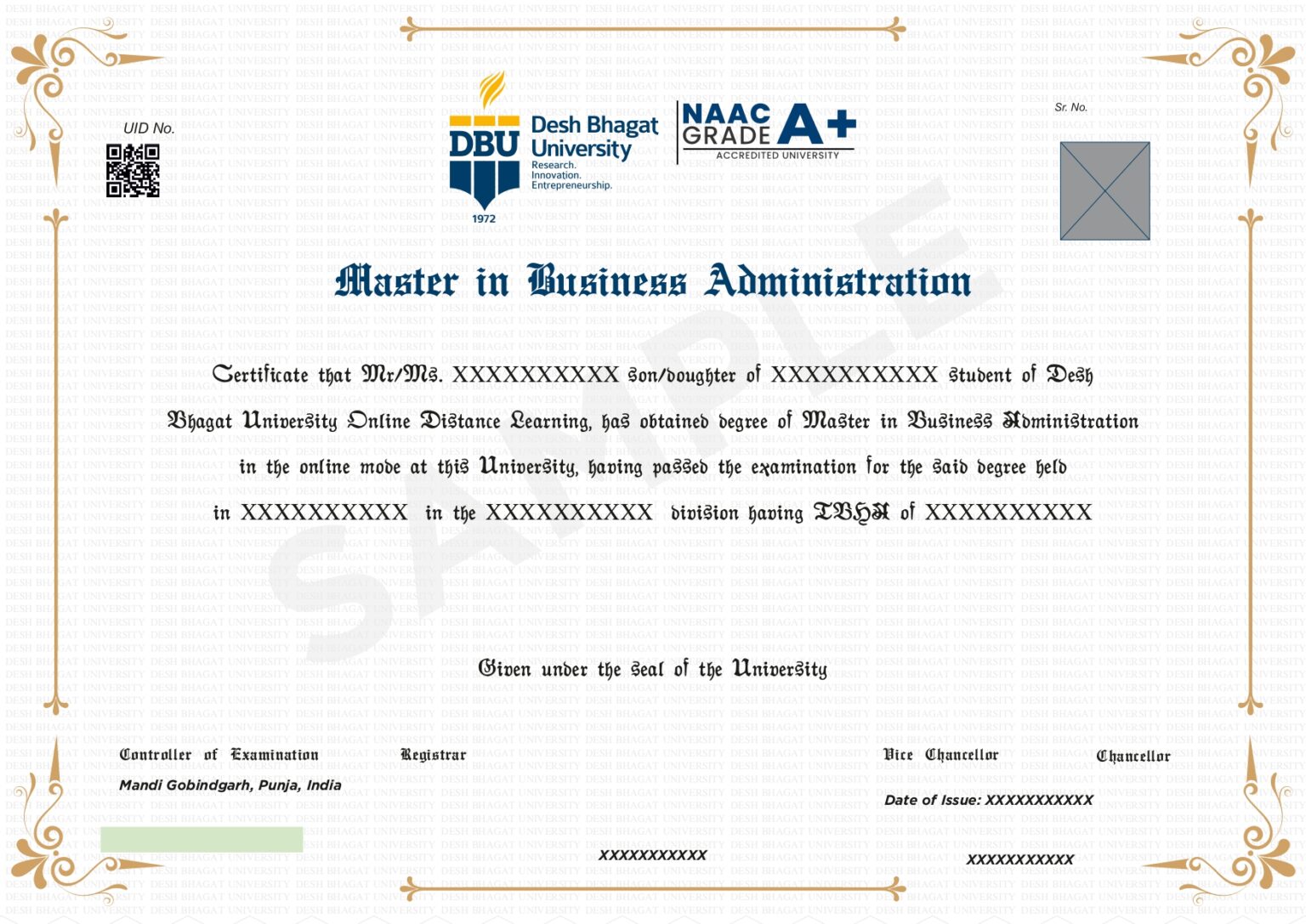 Home - DBU Online Desh Bhagat University Online Programs