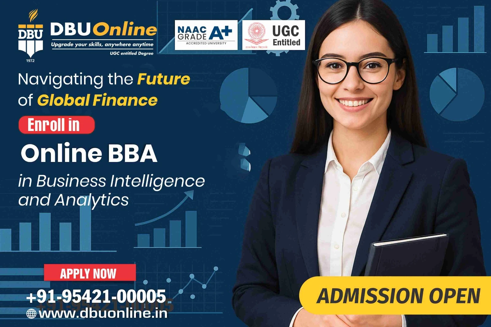 Online BBA in Business Intelligence and Analytics - Admission
