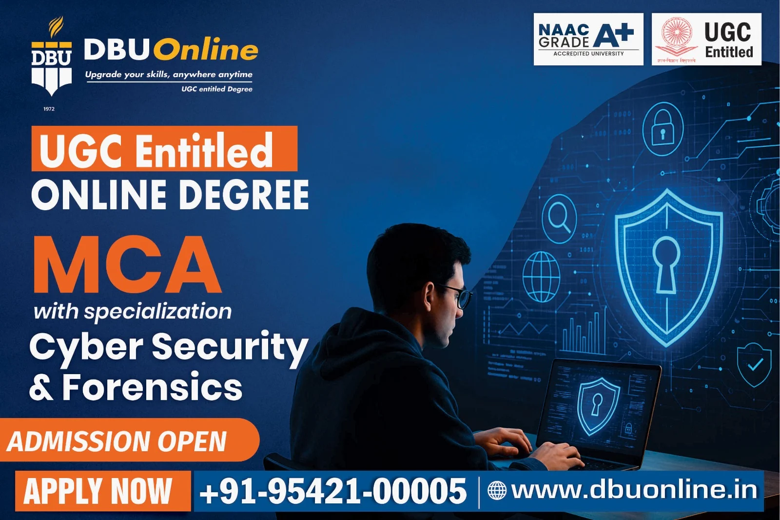 Online MCA in Cyber Security & Forensics: Fees, Eligibility